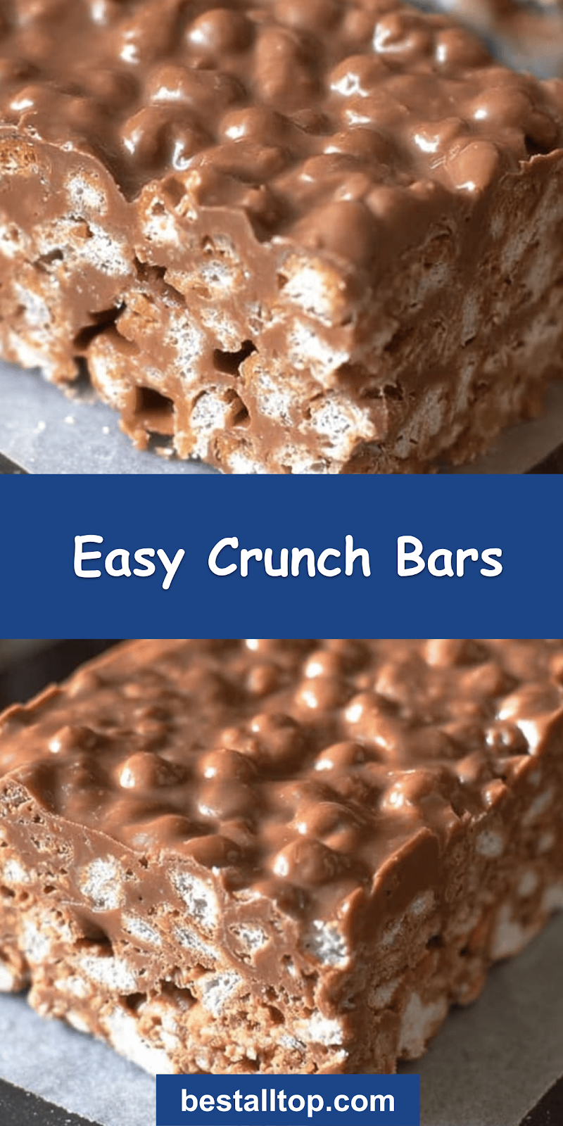 Homemade Crunch Bars Recipe – bestalltop.com