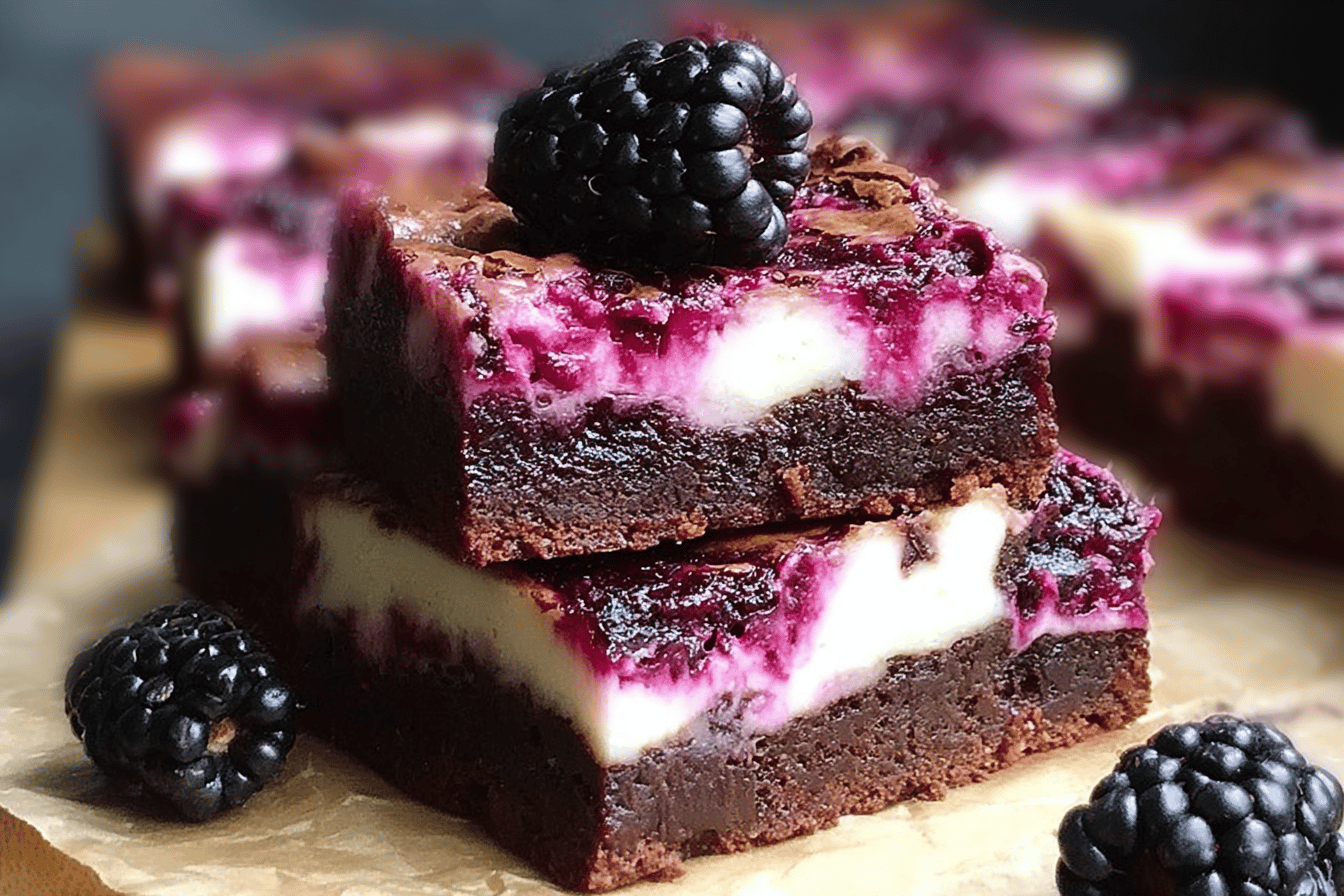 Blackberry Cheesecake Brownies – bestalltop.com