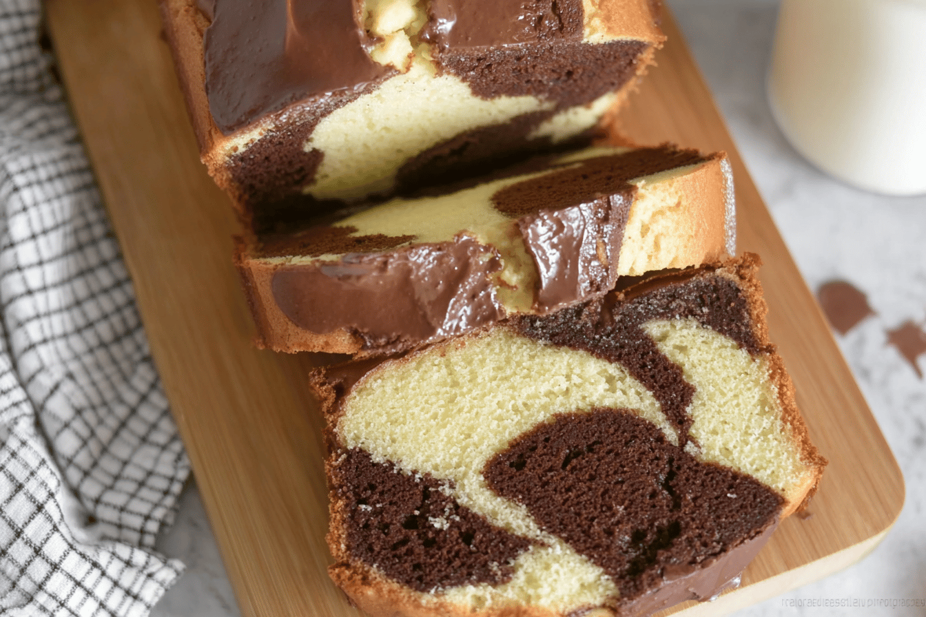 Vanilla and Chocolate Marble Loaf Cake – bestalltop.com