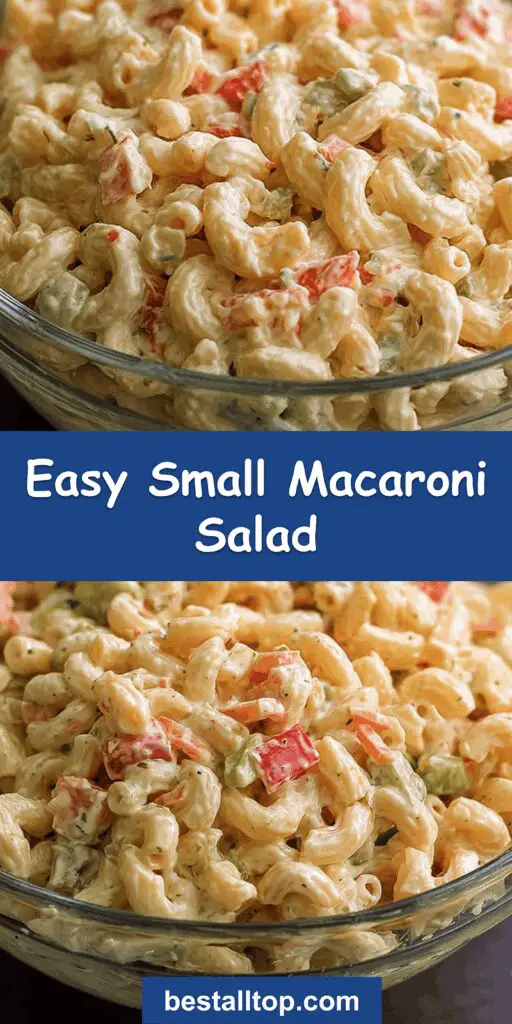 Small Macaroni Salad – bestalltop.com