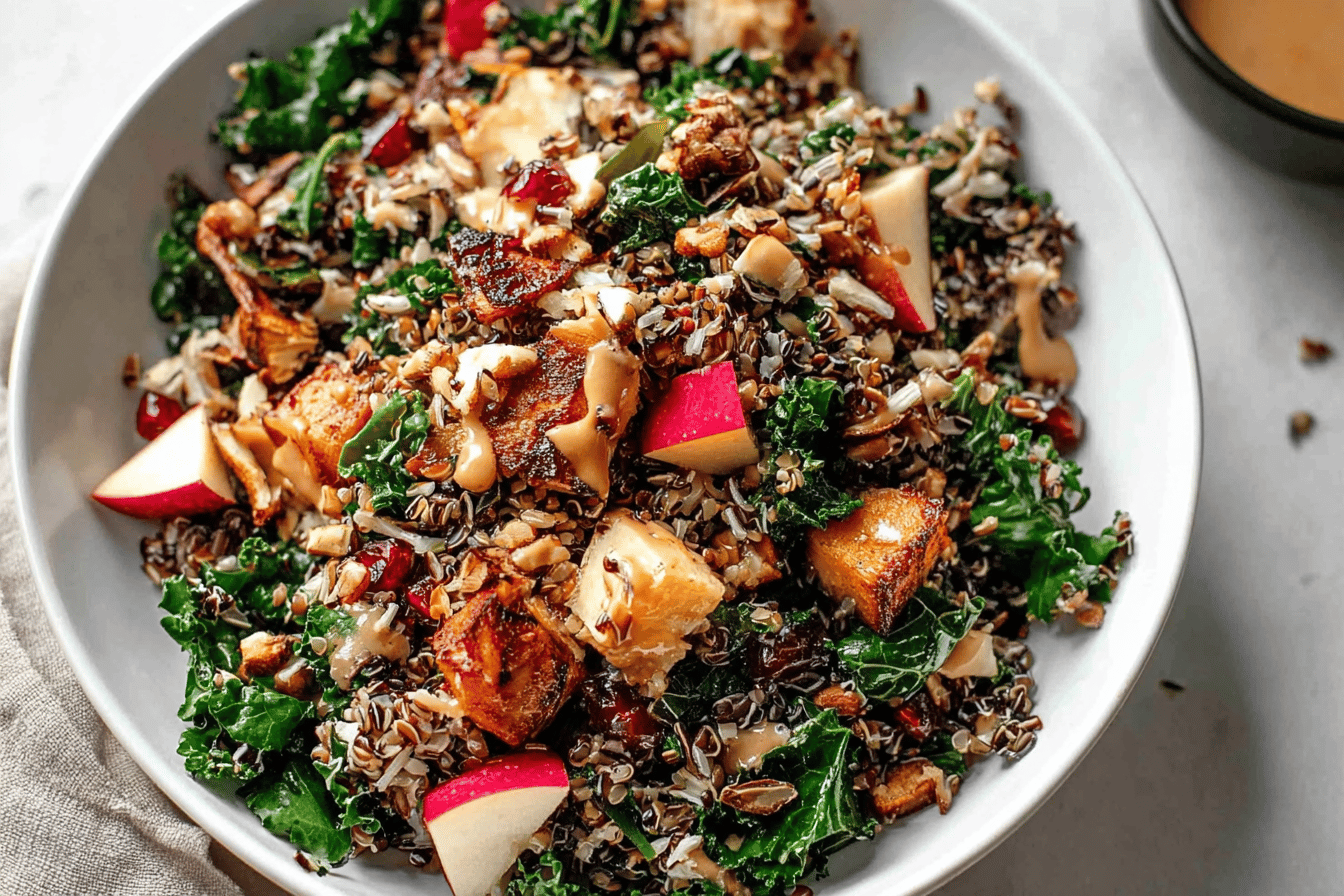 Autumn Grain Bowls with Maple Cinnamon Vinaigrette – bestalltop.com