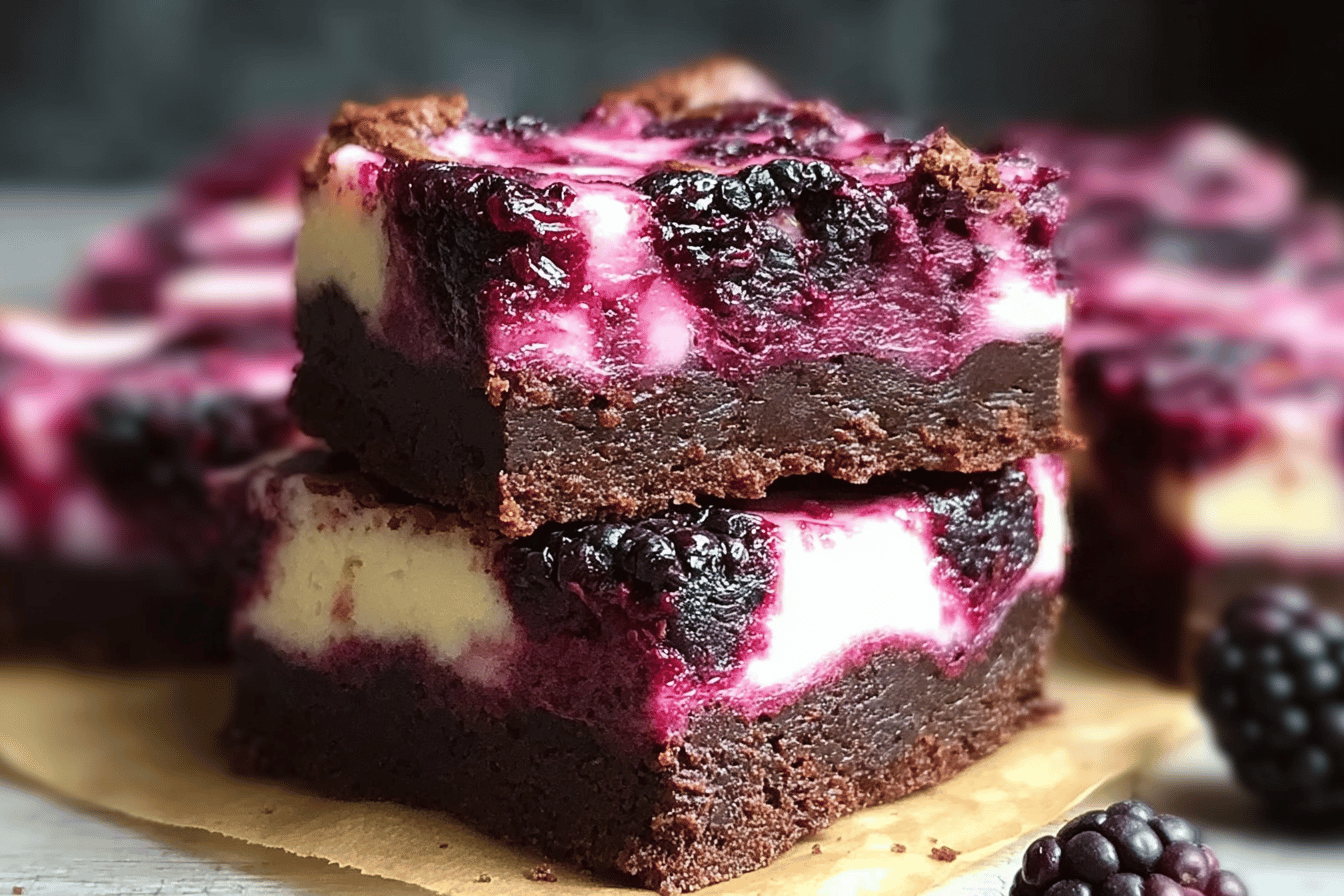 Blackberry Cheesecake Brownies – bestalltop.com