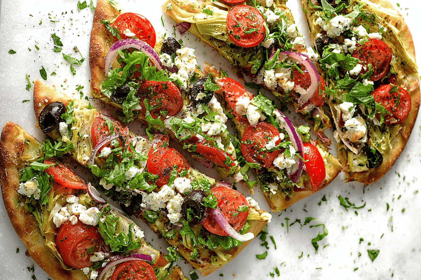 Greek Flatbread Pizza – bestalltop.com