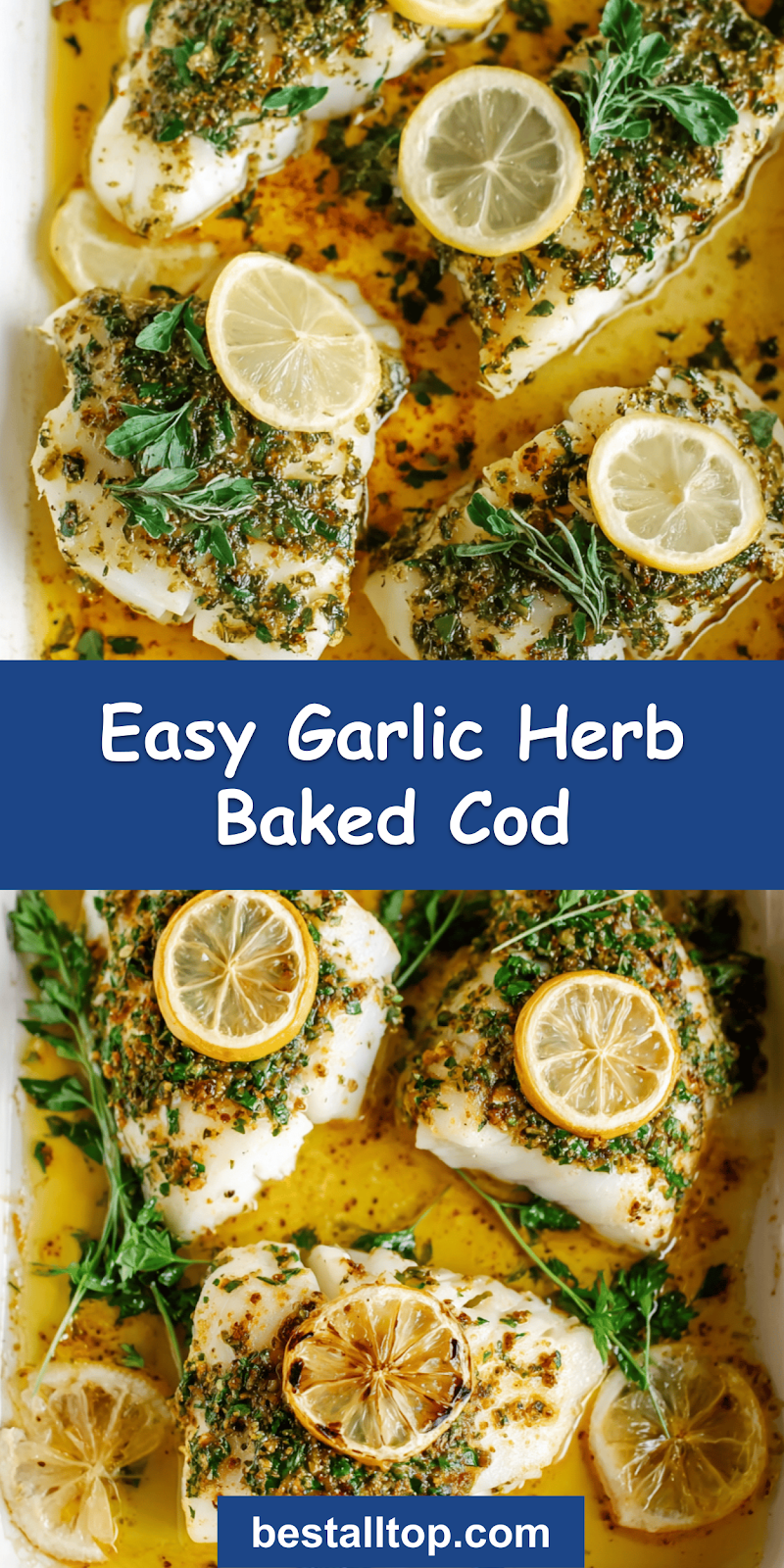 Garlic Herb Baked Cod – bestalltop.com