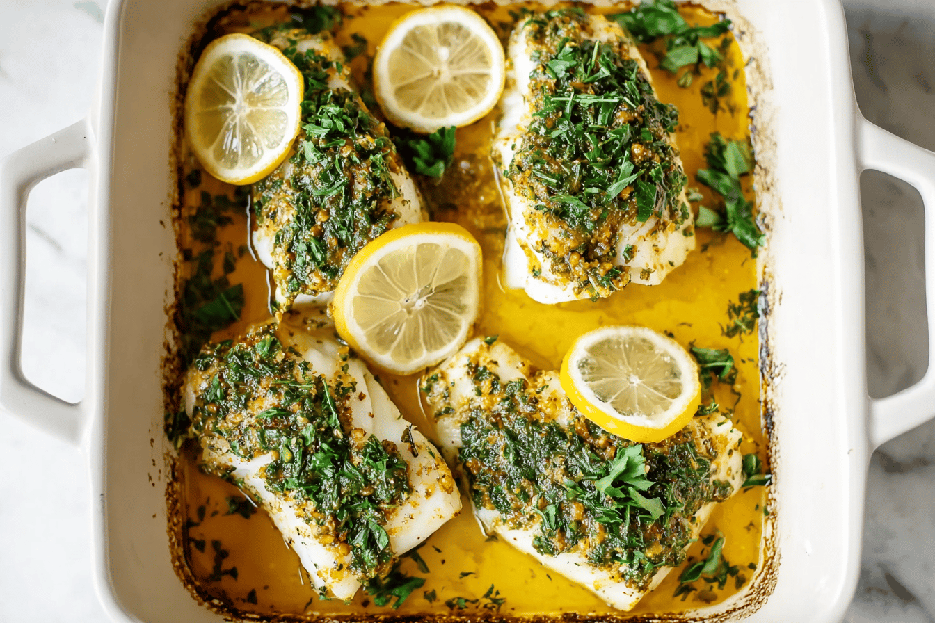 Garlic Herb Baked Cod – bestalltop.com