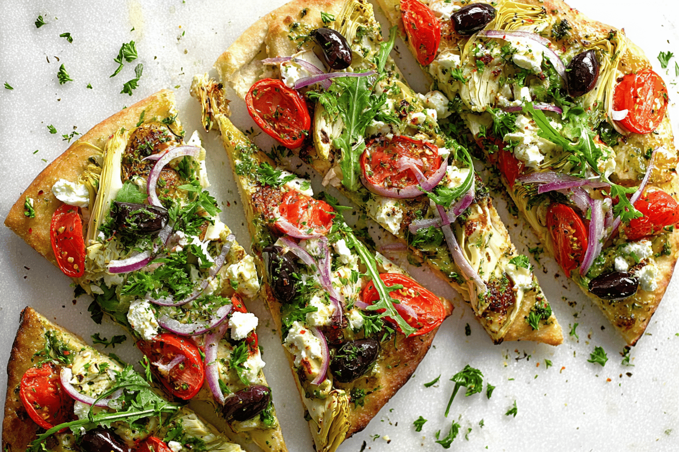 Greek Flatbread Pizza – bestalltop.com