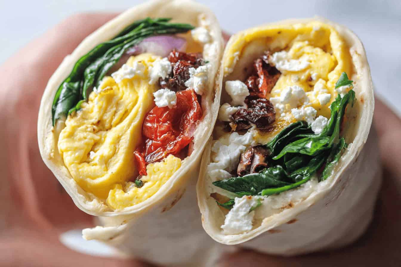 Mediterranean Egg Wrap – bestalltop.com