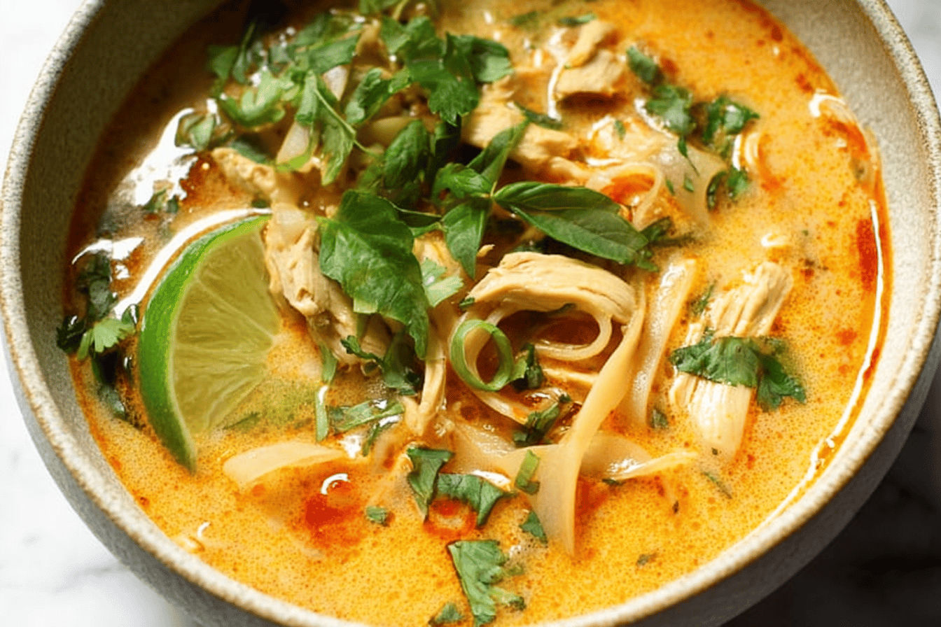 Thai Chicken Curry Soup Recipe – bestalltop.com
