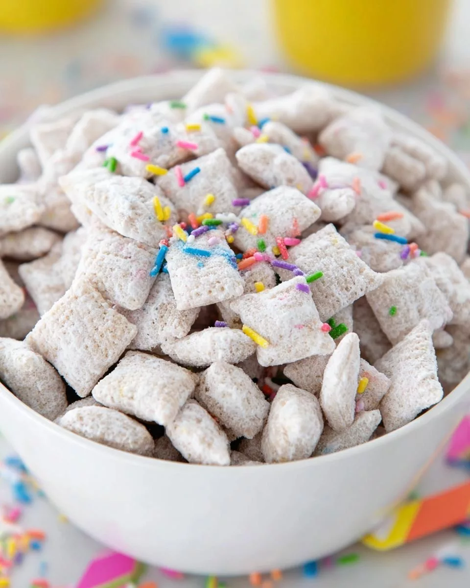 Cake Batter Puppy Chow That Vanishes Instantly – bestalltop.com