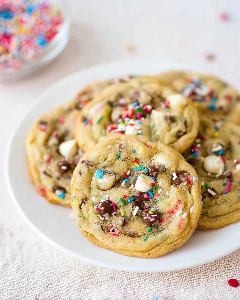 Chocolate Chip Cookies with Sprinkles Recipe – bestalltop.com