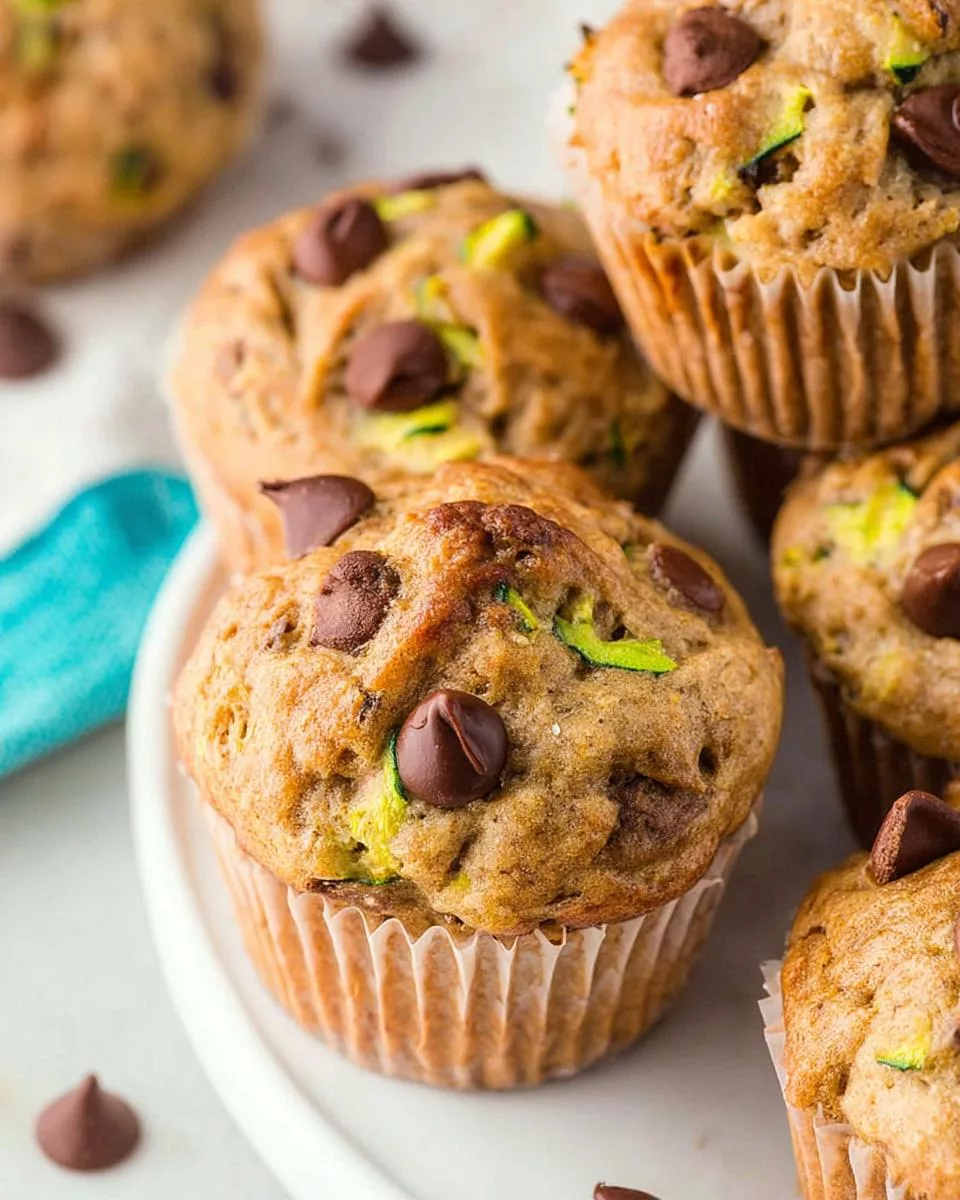 Moist One Bowl Zucchini Chocolate Chip Muffins You’ll Crave ...