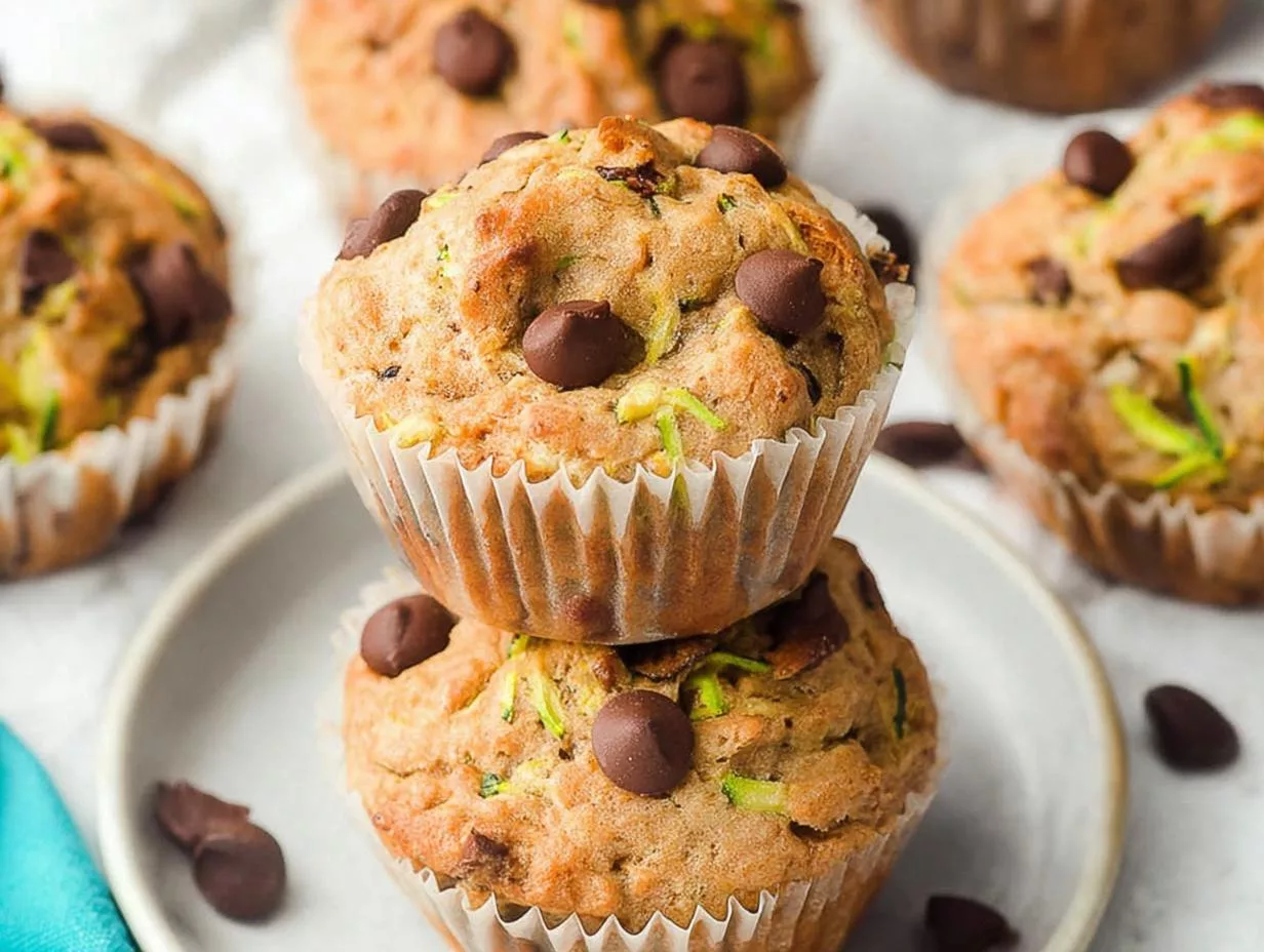 Moist One Bowl Zucchini Chocolate Chip Muffins You’ll Crave ...
