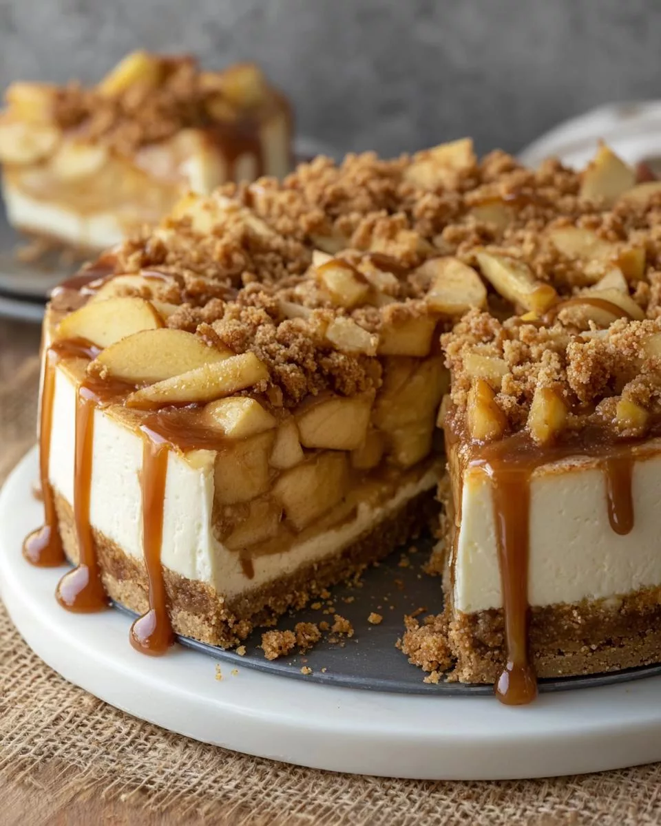 Salted Caramel Apple Pie Cheesecake Recipe to Savor – bestalltop.com