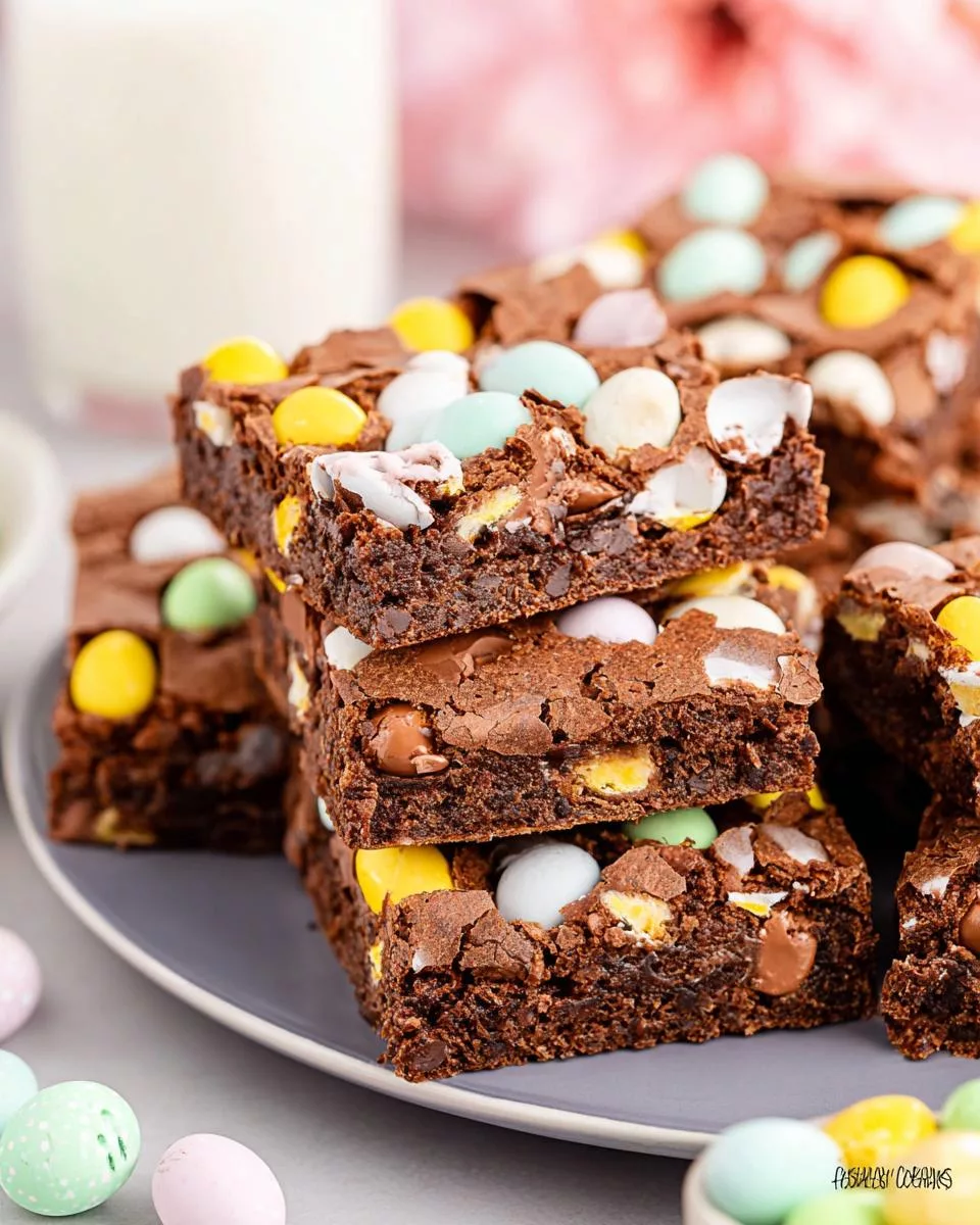Indulgent Cadbury Mini Egg Brownies That Wow Everyone - bestalltop.com