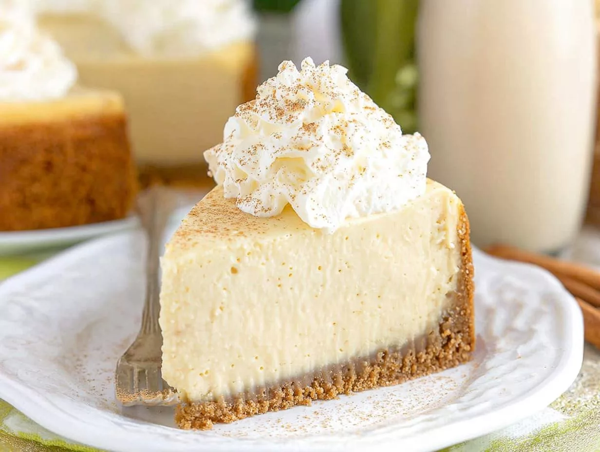 Decadent Eggnog Cheesecake Recipe That Steals the Show - bestalltop.com