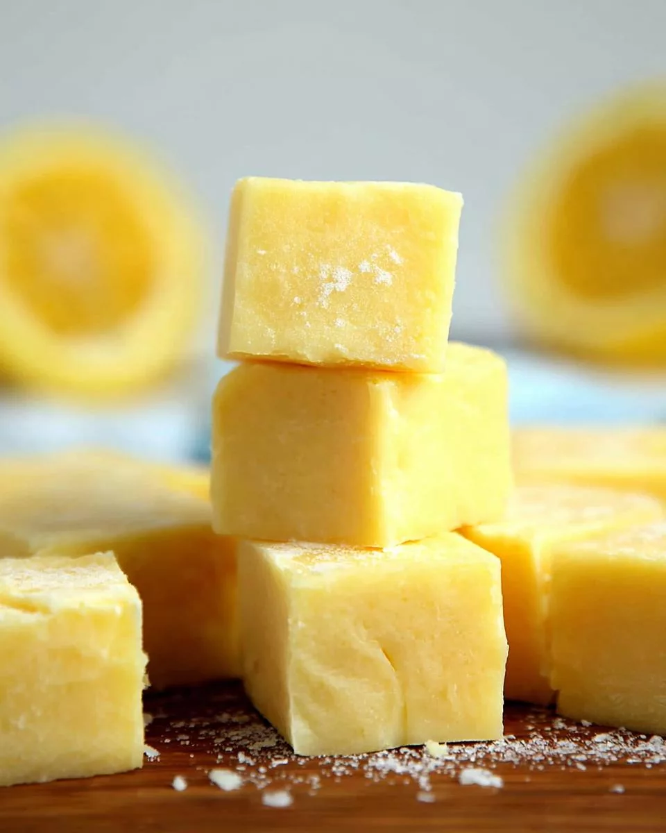 Creamy Lemon Fudge Recipe That Will Blow Your Mind - bestalltop.com