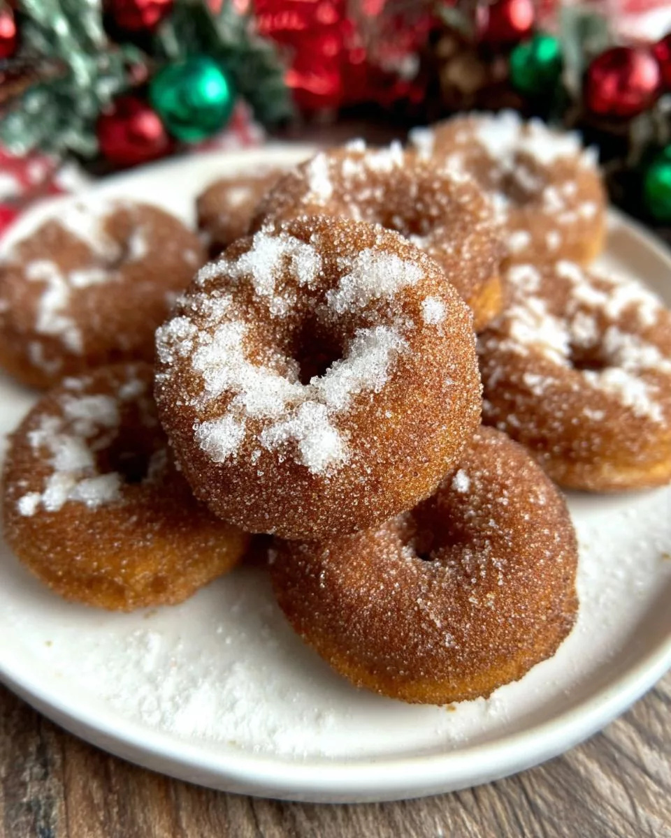 Mini Gingerbread Donuts: Irresistible Holiday Magic in Every Bite ...