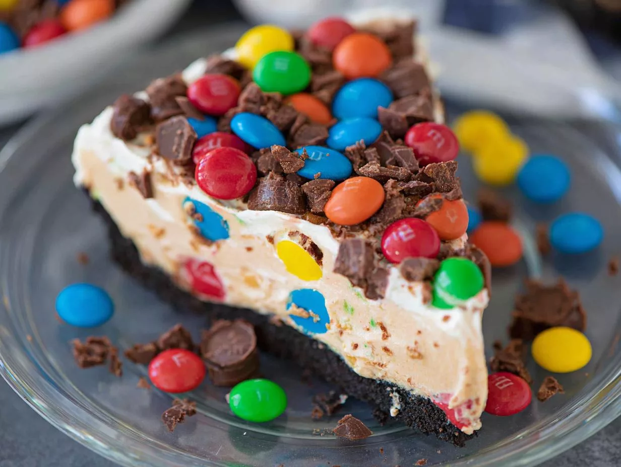 No Bake M&M Pie: The Ultimate Crowd-Pleasing Dessert - bestalltop.com
