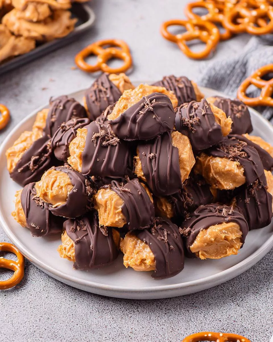 Irresistible Peanut Butter Pretzel Bites That Disappear Fast ...