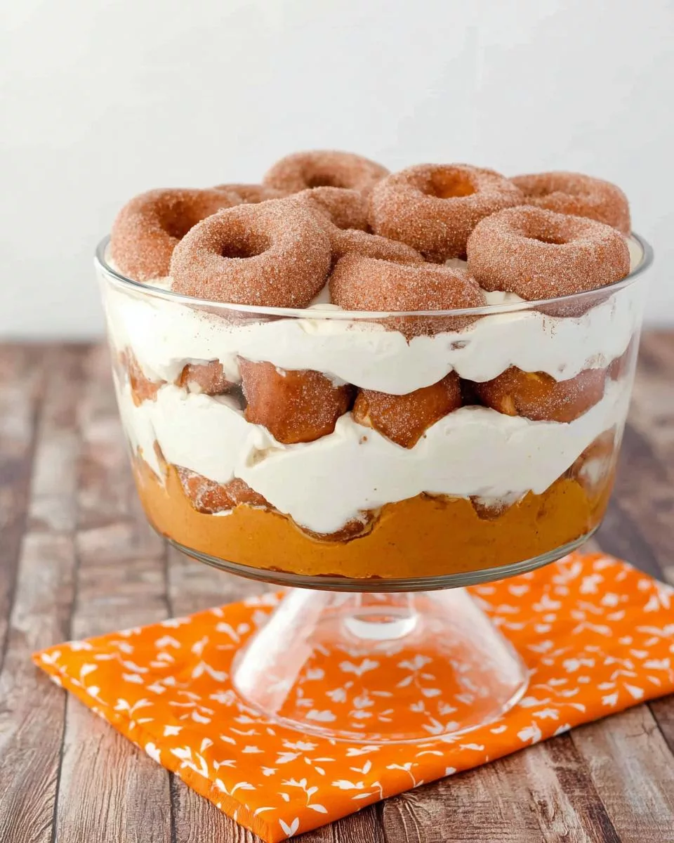 Divine Pumpkin Spice Donut Cheesecake Trifle You Must Try – bestalltop.com